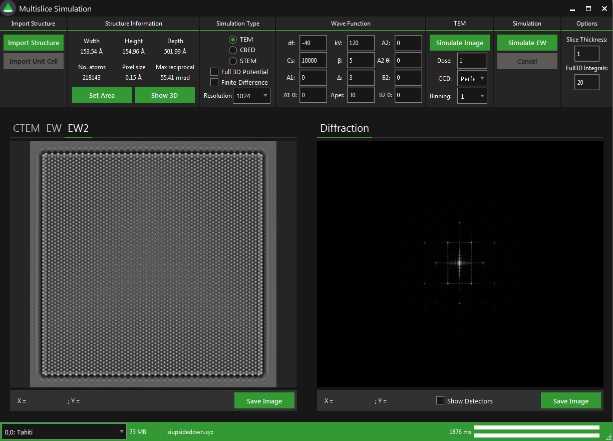 GitHub - ADyson/clTEM: OpenCL TEM/STEM simulation code